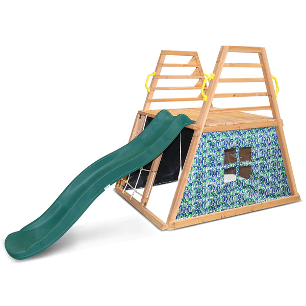 Lifespan Kids Cooper Climb & Slide (Green Slide) | Outdoor Hideaway