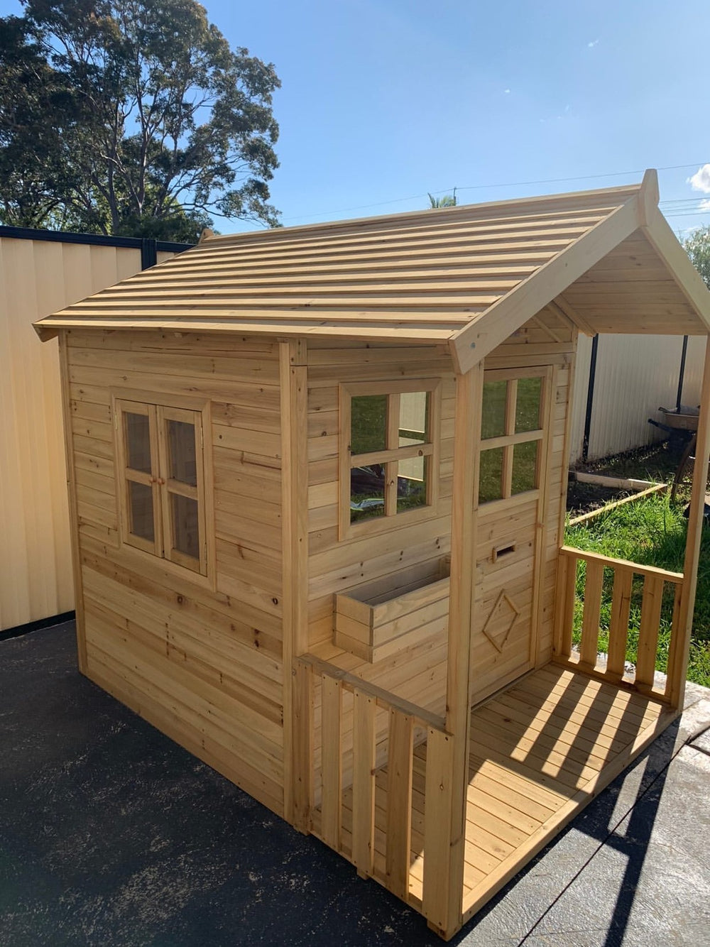 Hide & Seek Kids Millie Cubby House - Outdoor Hideaway